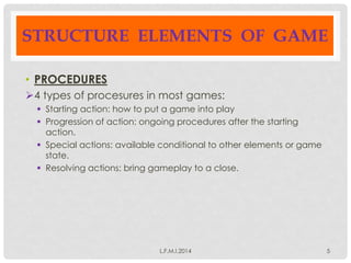 Lecture 4: MMX 3043 Game Design And Development | PDF