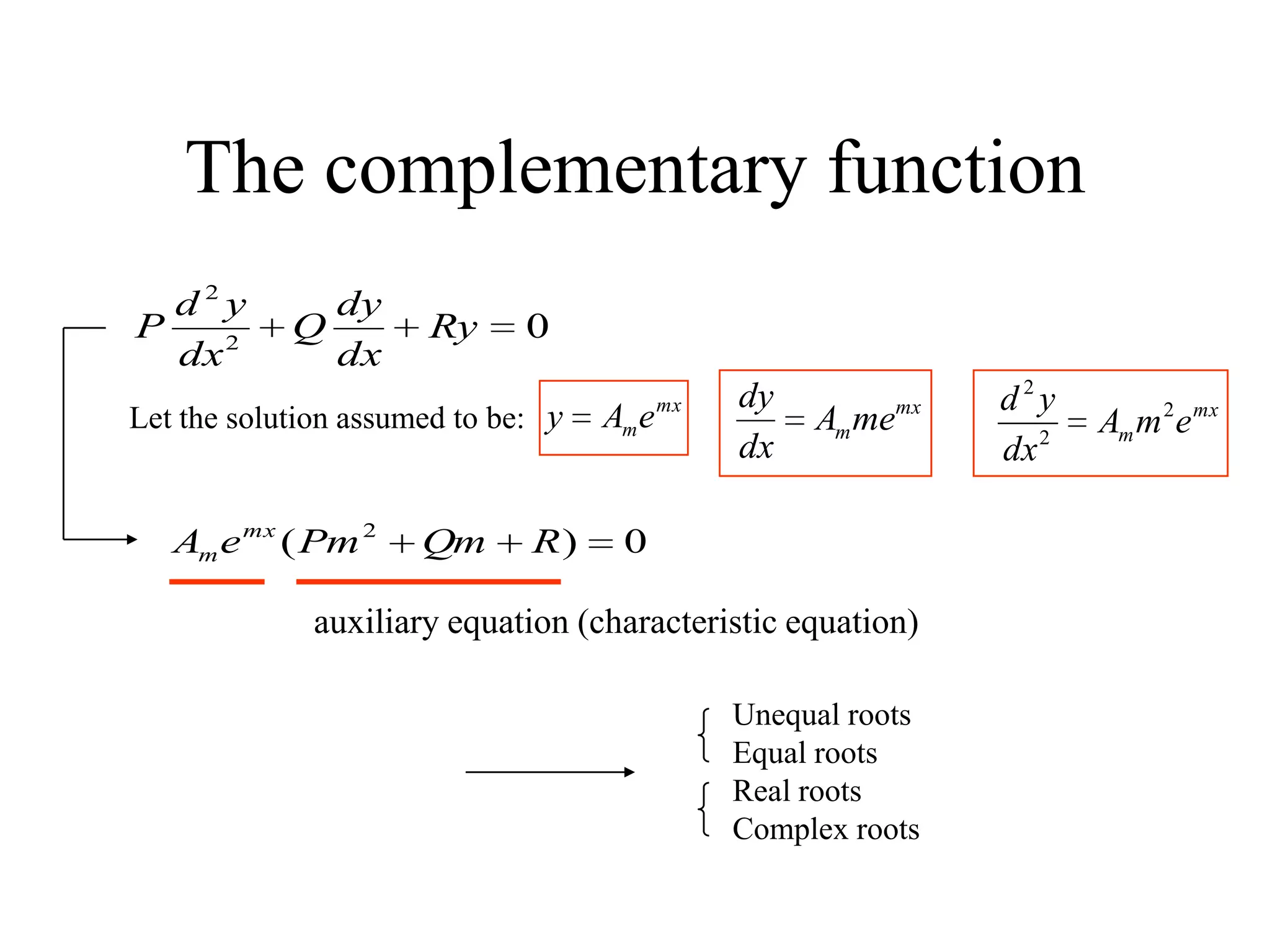 Higher Differential Equation | PPT