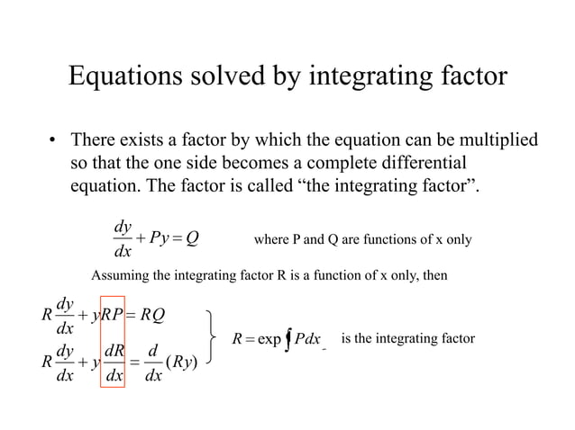 Higher Differential Equation | PPT | Chemistry | Science