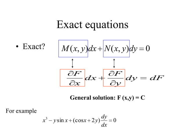 Higher Differential Equation | PPT | Chemistry | Science