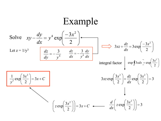 Higher Differential Equation | PPT