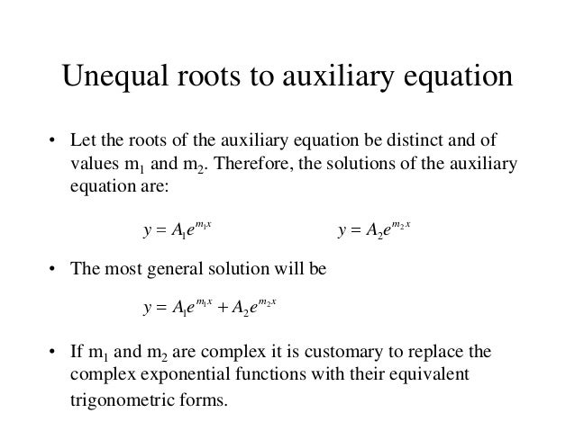 Higher Differential Equation