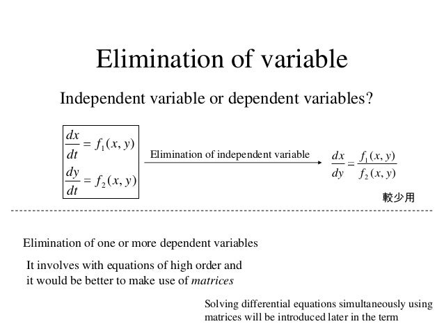 Higher Differential Equation
