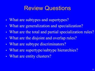 Enhanced ER(database) | PPTX