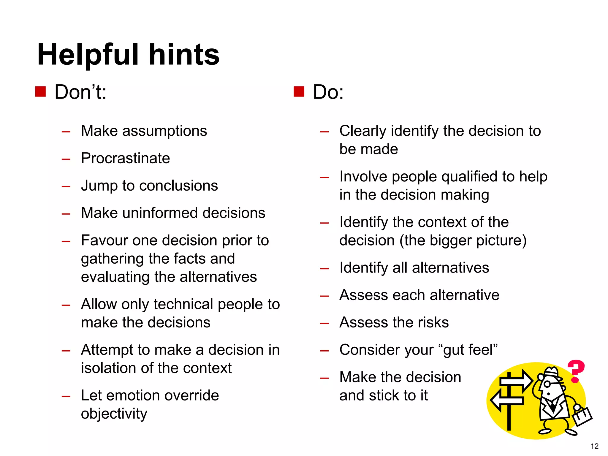 Lecture 4.decision making | PPTX
