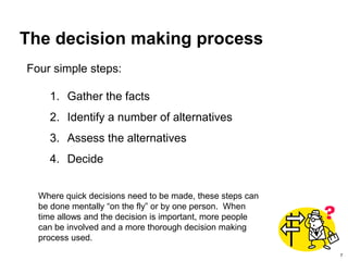 Lecture 4.decision making | PPTX