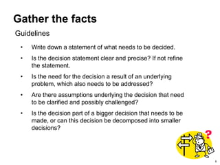 Lecture 4.decision making | PPTX