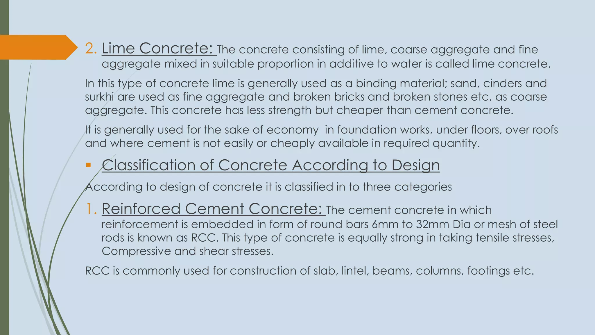 Concrete as Building Material | PPTX