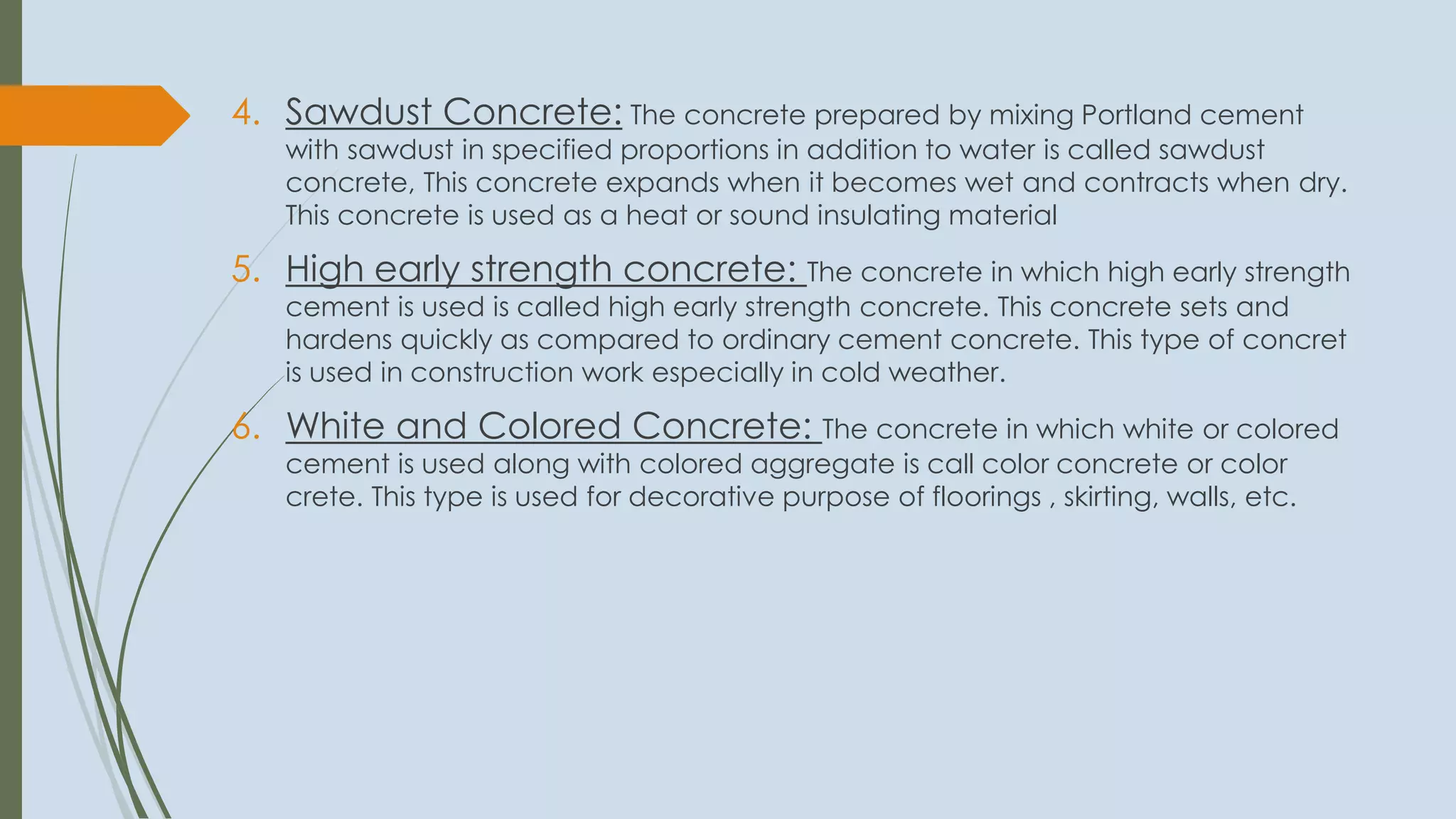 Concrete as Building Material | PPTX