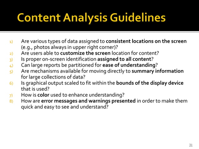 User Interface Analysis and Design | PPTX