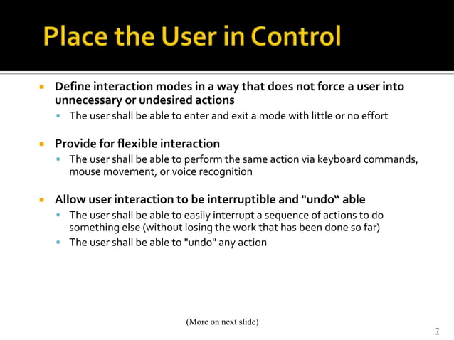 User Interface Analysis And Design Ppt