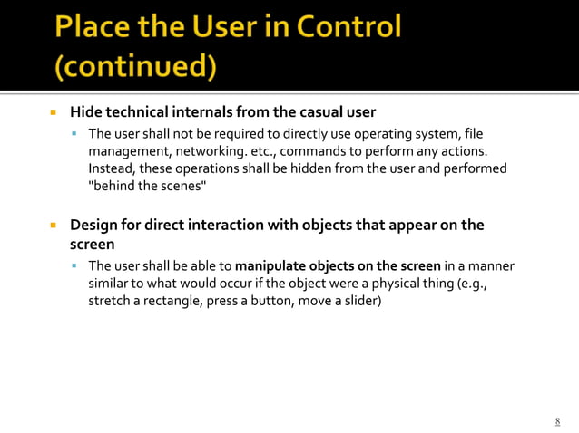 User Interface Analysis And Design Ppt