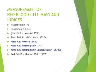 Lecture 4. classification of anemia | PPTX