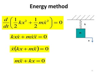Newton's laws And Energy Method for solving problems | PDF