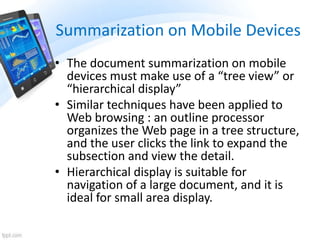 Lecture 4. information delivery for mobile business | PPT