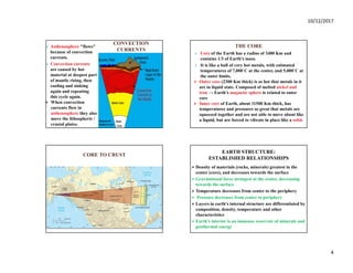 EARTH STRUCTURE AND COMPOSITION | PDF