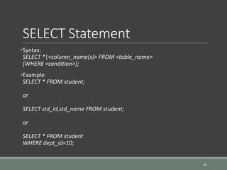 Data Manipulation(DML) and Transaction Control (TCL) | PDF | Databases | Computer Software and ...