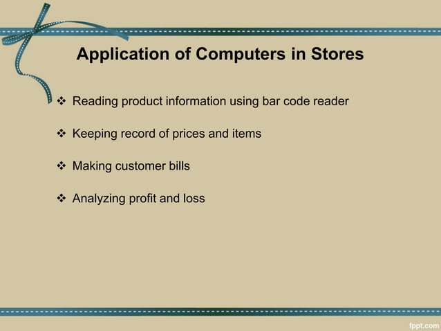 Introduction to computers Lecture # 4 | PPT
