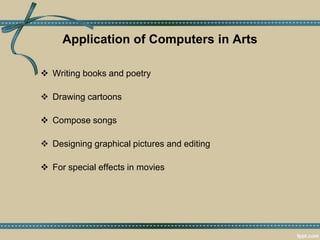 Introduction to computers Lecture # 4 | PPT