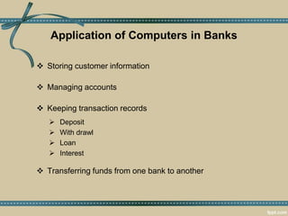 Introduction to computers Lecture # 4 | PPT
