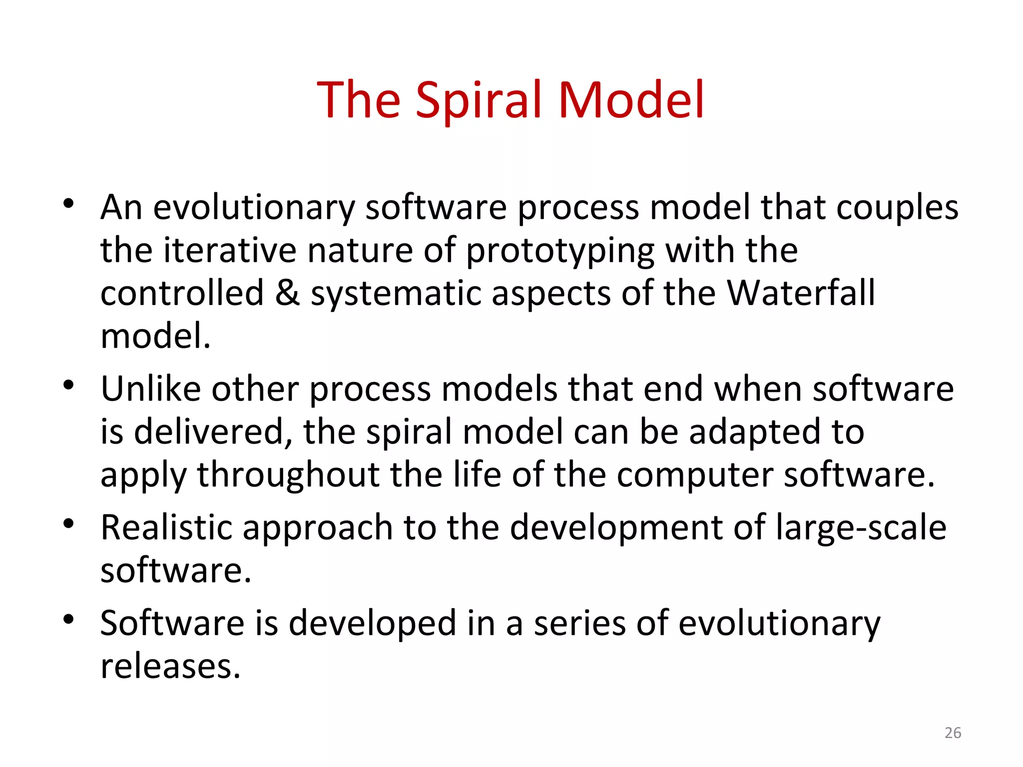 Software Engineering Process Models Ppt Computer Software And Applications Computing
