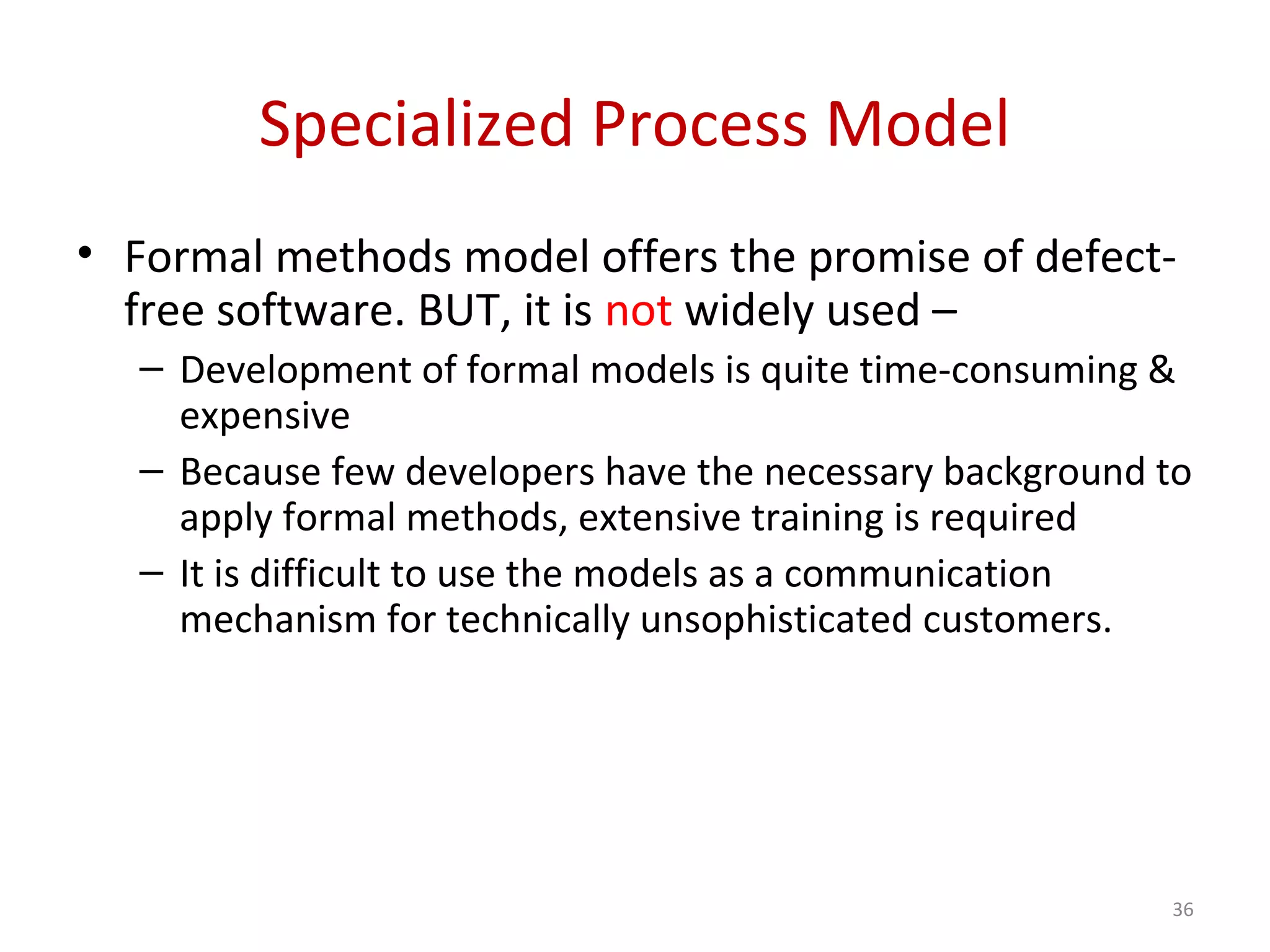 Software Engineering (Process Models) | PPT
