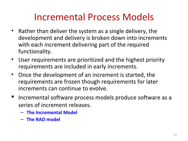 Software Engineering (Process Models) | PPT | Computer Software and ...