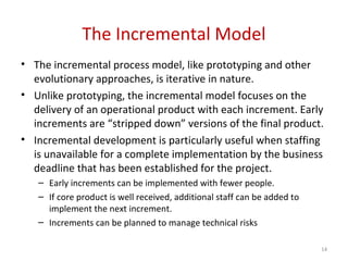 Software Engineering (Process Models) | PPT