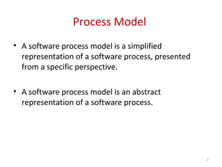 Software Engineering (Process Models) | PPT