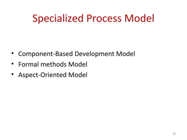 Software Engineering (Process Models) | PPT | Computer Software and ...