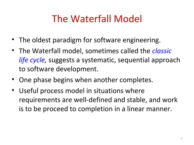 Software Engineering (Process Models) | PPT | Computer Software and Applications | Computing
