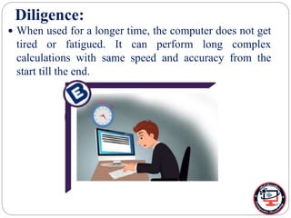 computer and its charectorstice | PPTX | Data Storage and Warehousing ...