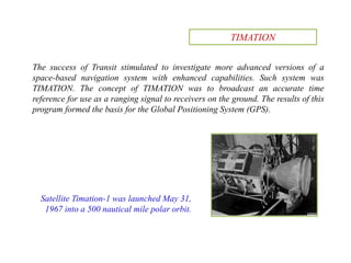 Theoretical background of satellite navigation systems functioning ...
