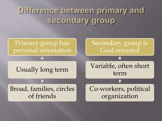 Lecture 4. Social Group | PPTX