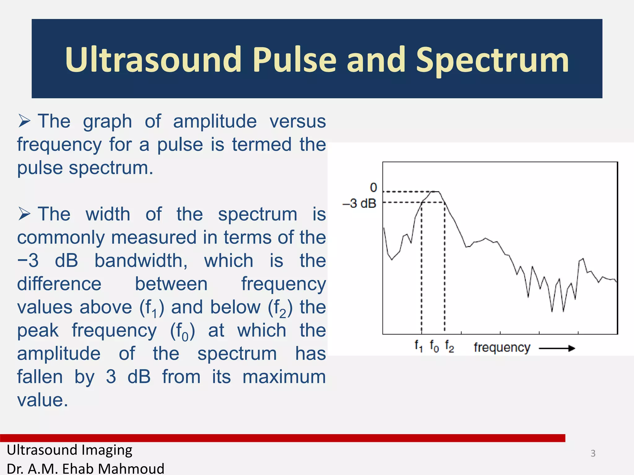 Medical Equipment Ultrasound Lecture 4 | PPT