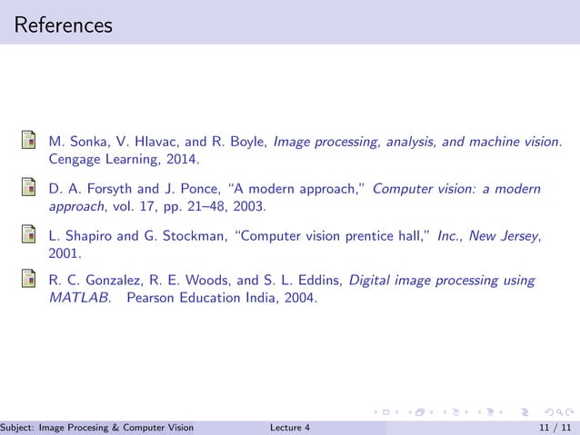 Lecture 4 Relationship between pixels | PDF
