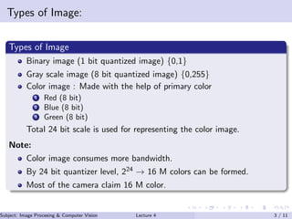 Lecture 4 Relationship between pixels | PDF