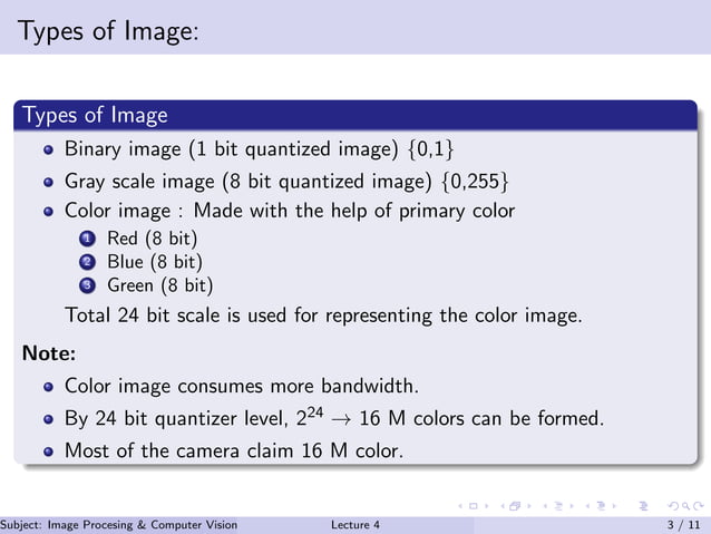 Lecture 4 Relationship between pixels | PDF