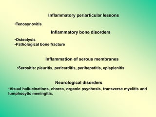 Systemic Connective Tissue Inflammatory Syndrome Lecture 4 | PPT
