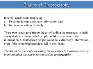 Evolution of Cryptography and Cryptographic techniques | PDF