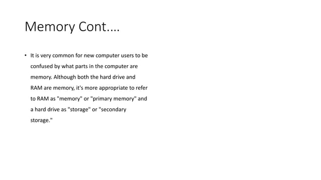 Core Hardware: Lecture 4 | PPT