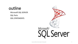 SQL server management studio | PPTX