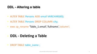 SQL server management studio | PPTX