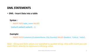 SQL server management studio | PPTX