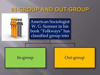 Lecture of Sociology on Social Group | PPTX