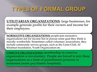 Lecture of Sociology on Social Group | PPTX