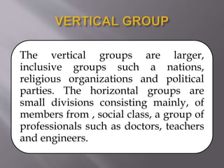 Lecture of Sociology on Social Group | PPTX