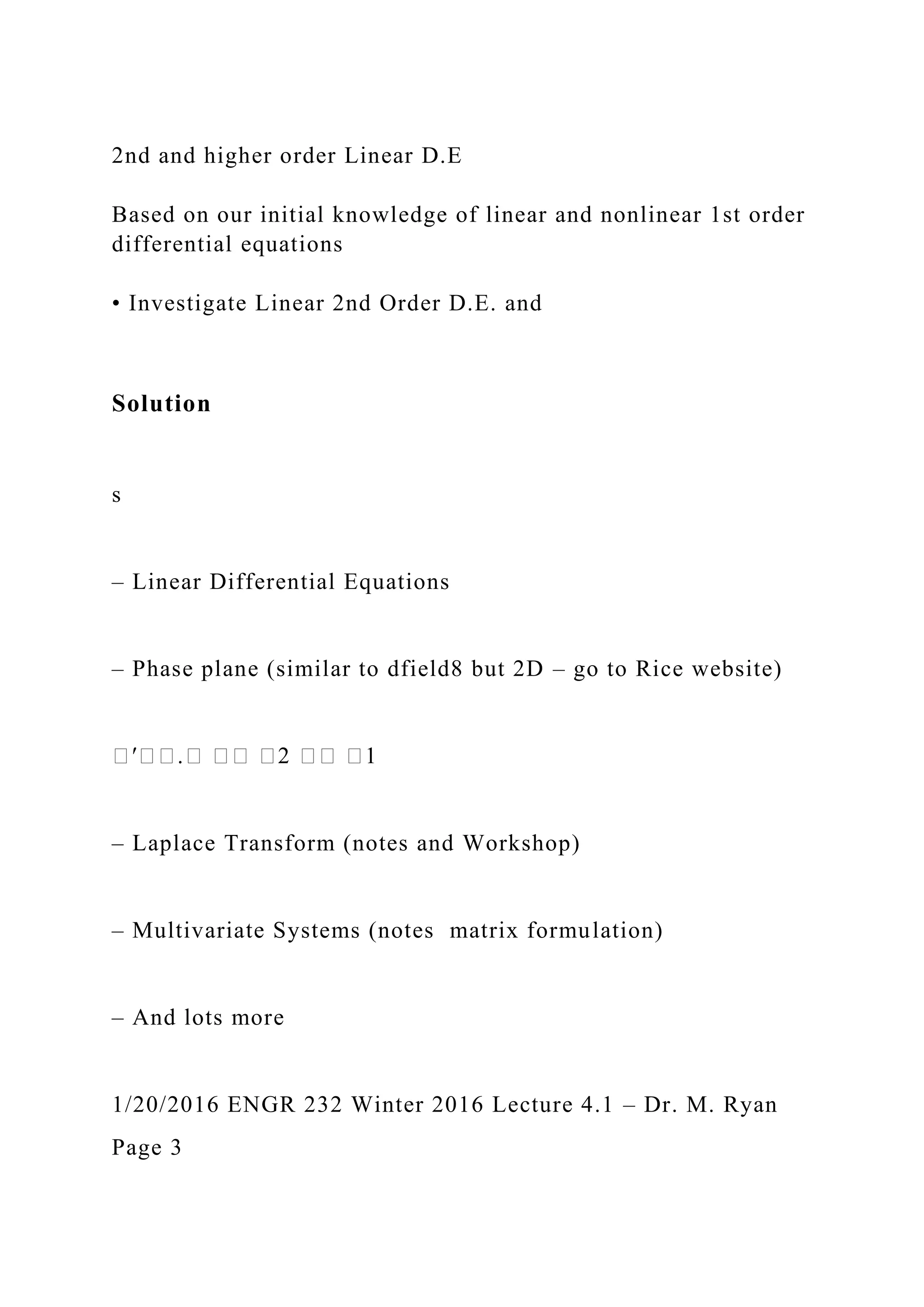 Lecture4 1 Pdfengr 232dynamic Engineering Systems Docx