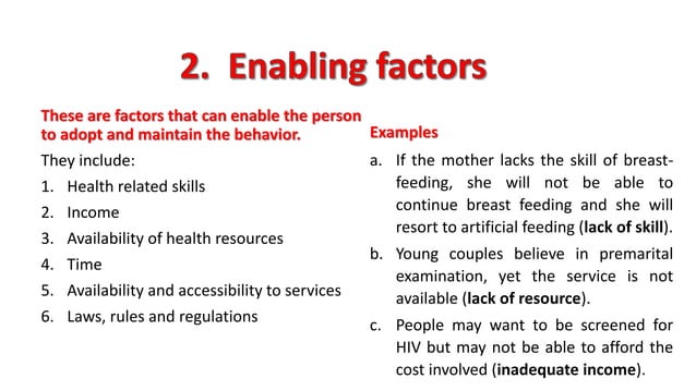 scope of behavior change | PPT | Free Download