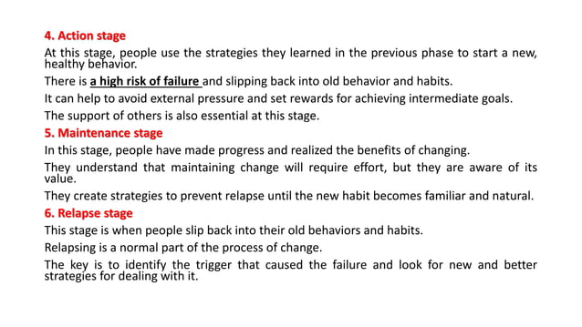 scope of behavior change | PPT | Free Download